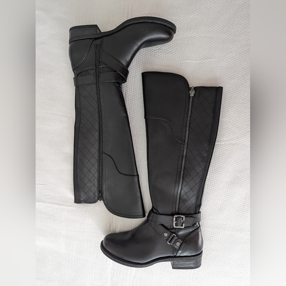 G by Guess | Shoes | G By Guess Womens Hayden Black Riding Boots Shoes ...